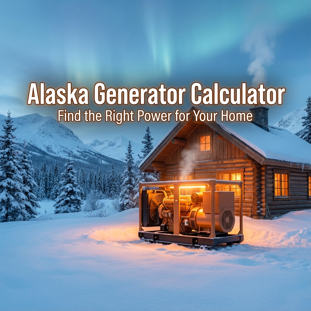 Alaska Generator Guide 2026 | Backup Power Calculator | GreenMetricAI