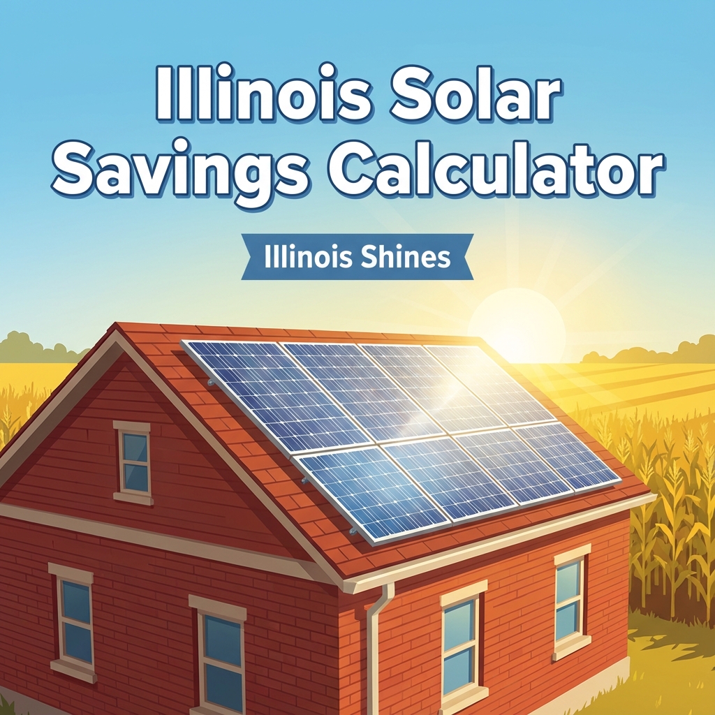Illinois Solar Savings Guide 2026 | Home Solar Calculator | GreenMetricAI