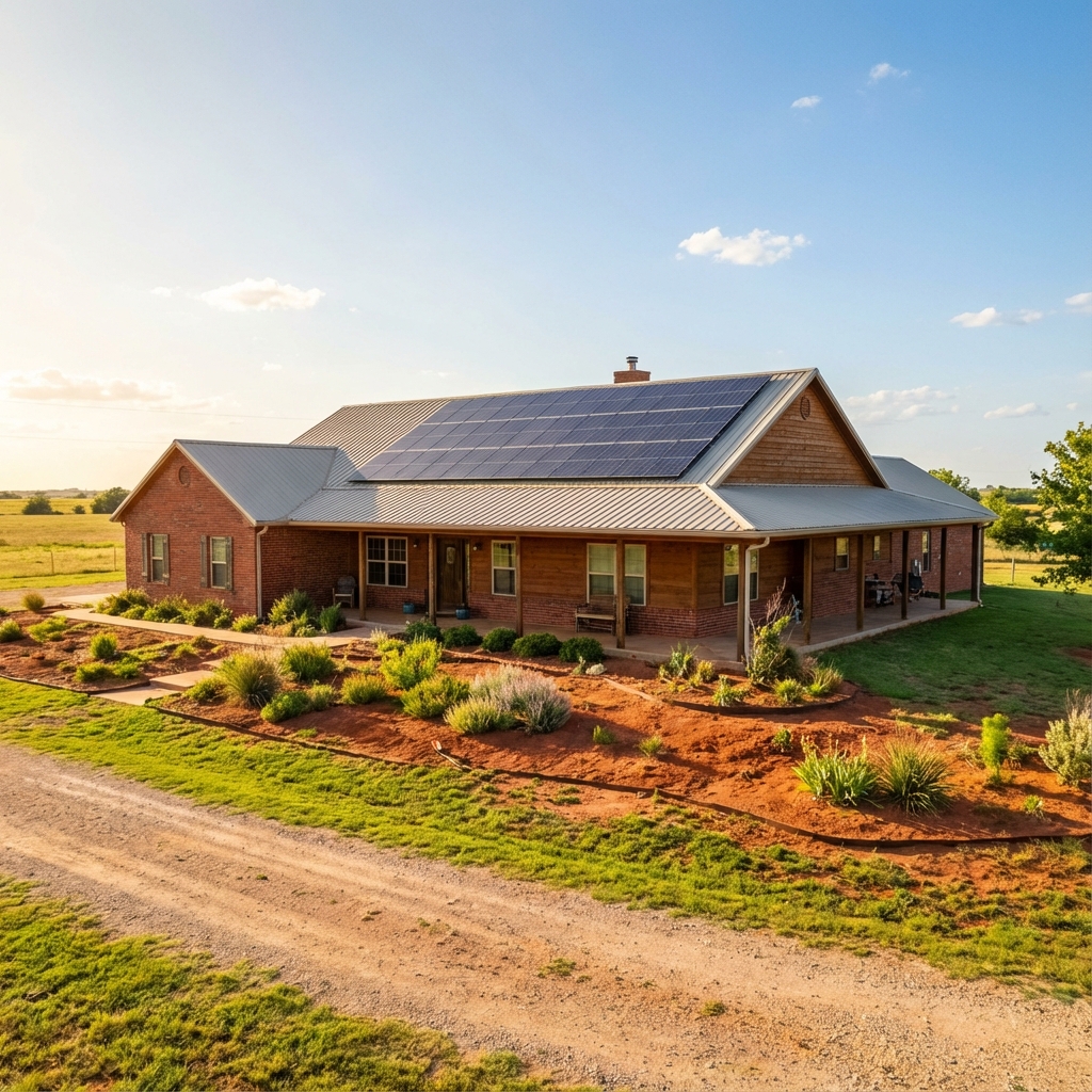 Oklahoma Solar Savings Guide 2026 | Home Solar Calculator | GreenMetricAI