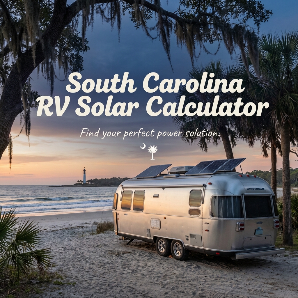 South Carolina RV Solar Guide 2026 | Off-Grid Camping | GreenMetricAI
